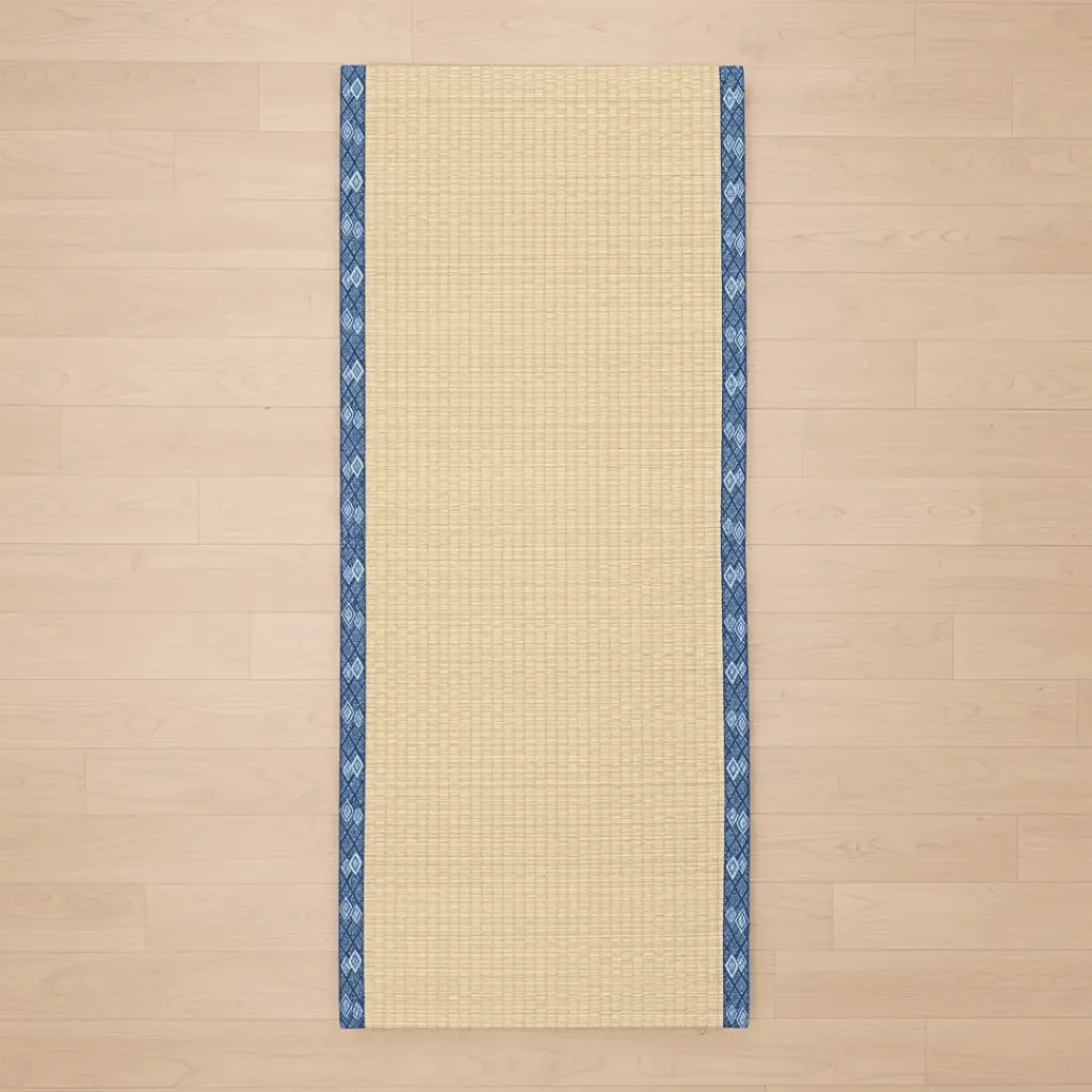Tatami Mat (Natural) Silver Diamond -Retangular